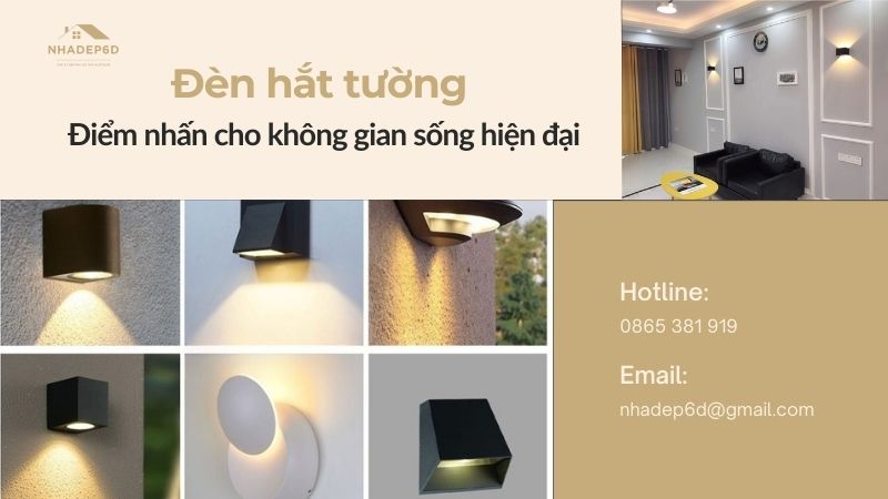 Đèn Hắt Tường - Điểm Nhấn Cho Không Gian Sống Hiện đại